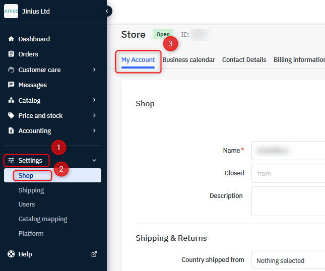 How to add your Logo and Banner to your Jinius Marketplace Store – Help ...